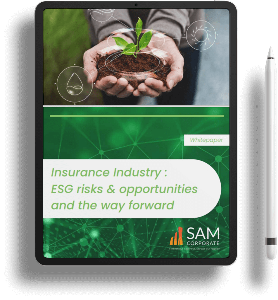 Insurance Industry : ESG risks & opportunities and the way forward