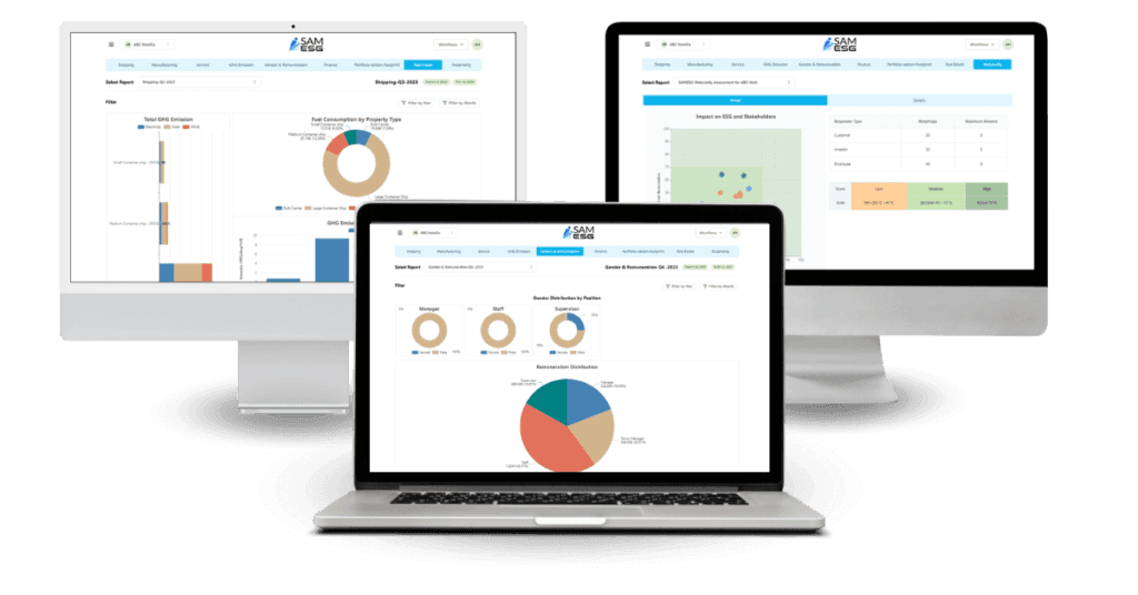 ESG and Sustainability Reporting Software | SAMESG